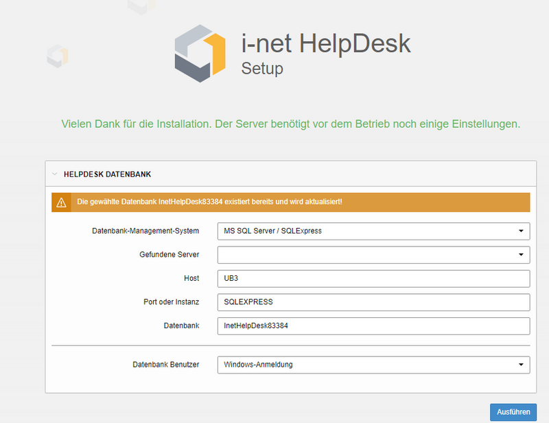 i-net HelpDesk - Help - Update Notes (Windows)