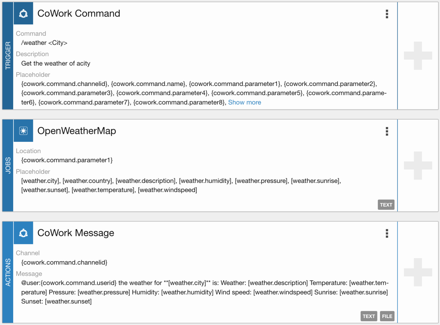 i-net Clear Reports - Help - CoWork Command