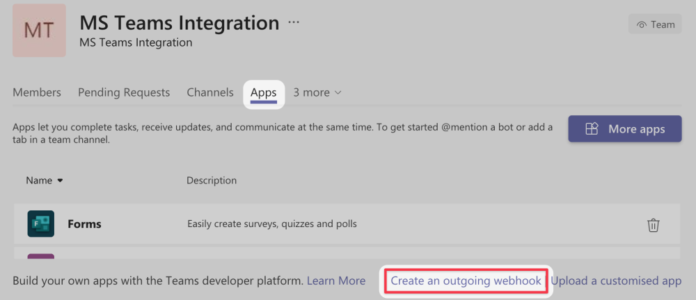 i-net Clear Reports - Help - Microsoft Teams