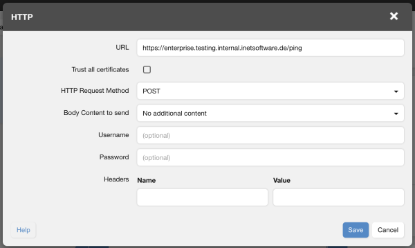 i-net Clear Reports - Help - HTTP
